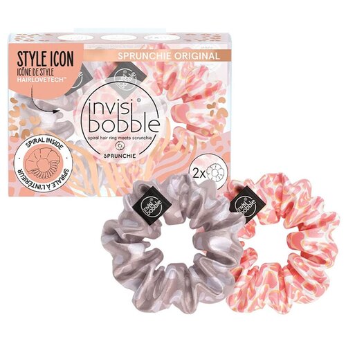SPRUNCHIE Duo We'll Always Have Panther резинки для волос invisibobble