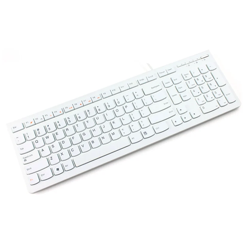 Клавиатура Lenovo Slim White USB (SD50L21781)