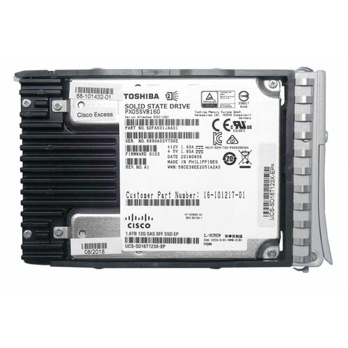 Жесткий диск Cisco UCS-HY16T123XEP 1,6Tb SAS 2,5" SSD