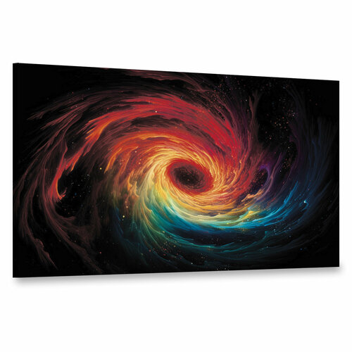 Интерьерная картина 100х60 "Космический Вихрь"