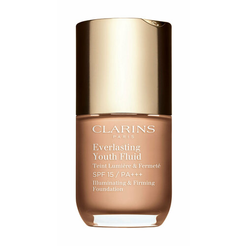 Тональный флюид для лица с омолаживающим действием 107 Clarins Everlasting Youth Fluid SPF 15 PA+++