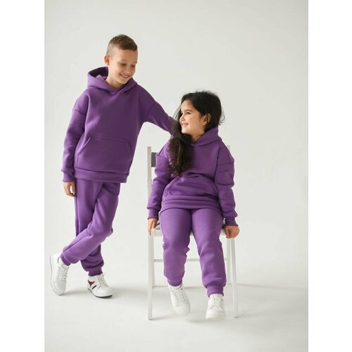 Комплект одежды LikeRostik, размер 98, фиолетовый