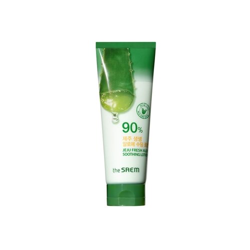 The Saem Лосьон для тела Jeju Fresh Aloe Soothing Lotion 90%, 250 мл