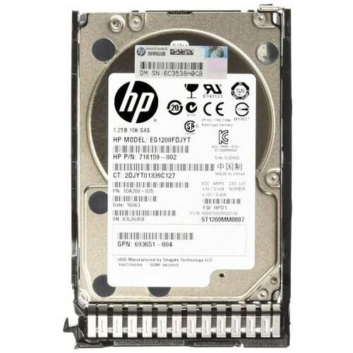 Жесткий Диск HP 792238-B21 1,2Tb 10000 SAS 2,5" HDD