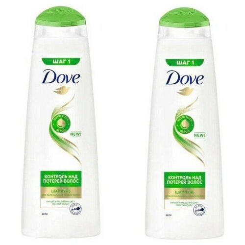2упаковки Dove шампунь Nutritive Solutions Контроль над потерей волос, 2шт х 380 мл