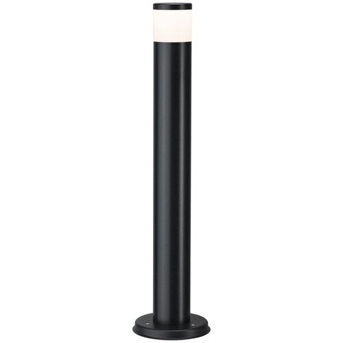 Paulmann Уличный светильник Outd Bollard 94190, GU10, 20 Вт, цвет арматуры: черный, цвет плафона белый