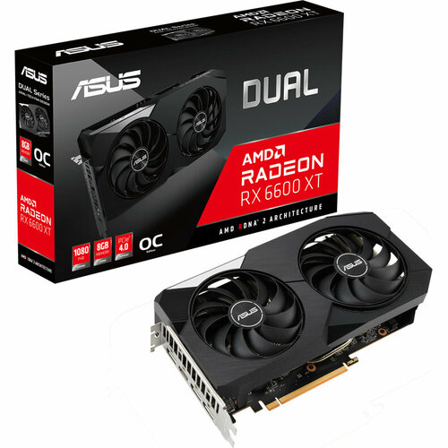 Видеокарта ASUS AMD Radeon RX 6600 XT Dual OC Edition