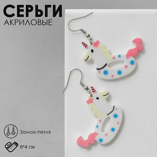 Серьги , мультиколор