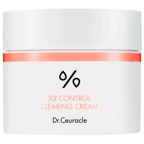 Dr. CEURACLE 5a Control Clearing Cream Крем для лица с пробиотиками, 50мл