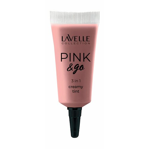 LAVELLE COLLECTION Тинт кремовый Pink & Go 3 in 1, 7 мл, 01