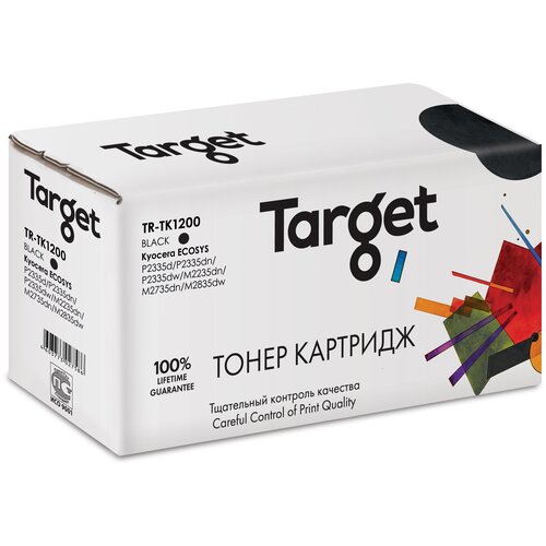 Тонер-картридж Target TK1200, черный, для лазерного принтера, совместимый