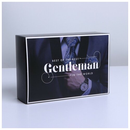 Коробка складная «Джентльмен», 16 × 23 × 7.5 см