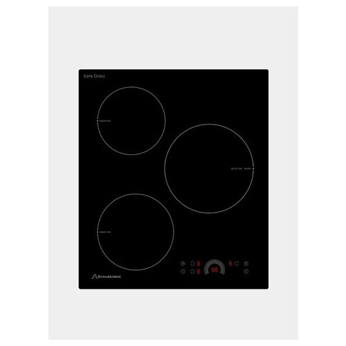 Индукционная встраиваемая варочная панель Schaub Lorenz SLK IY 41 H5, 45 см, черный