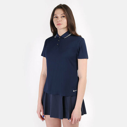 Поло спортивное NIKE Dri-FIT Victory Women's Golf Polo, размер M, синий