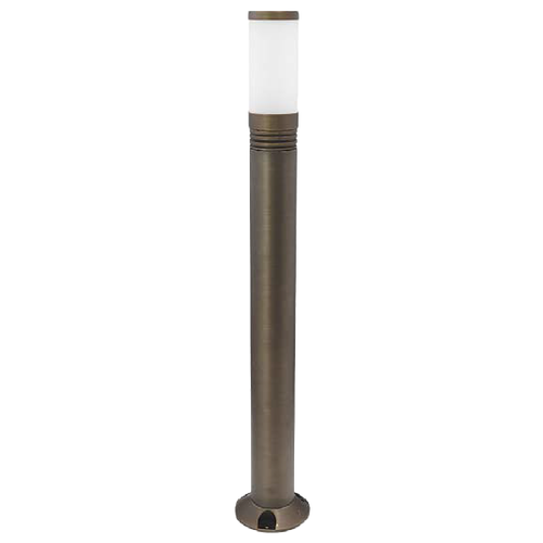 LD-Lighting Уличный светильник LD-B8090, E27, 26 Вт, цвет арматуры: бронзовый, цвет плафона белый