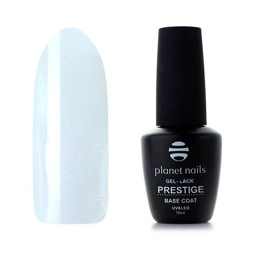Planet nails Базовое покрытие Prestige Base Shimmer, milk, 10 мл