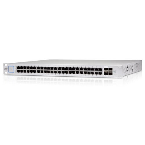 Ubiquiti UniFi Switch 48 PoE [USW-48-PoE] Ubiquiti PoE-коммутатор в стойку, 48х 1G RJ45, 4х SFP, раздача 195 Вт, (072146) USW-48-PoE