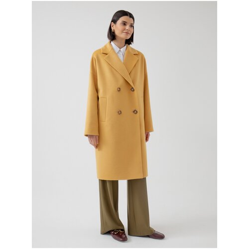 Пальто  Pompa, размер 50/170, желтый