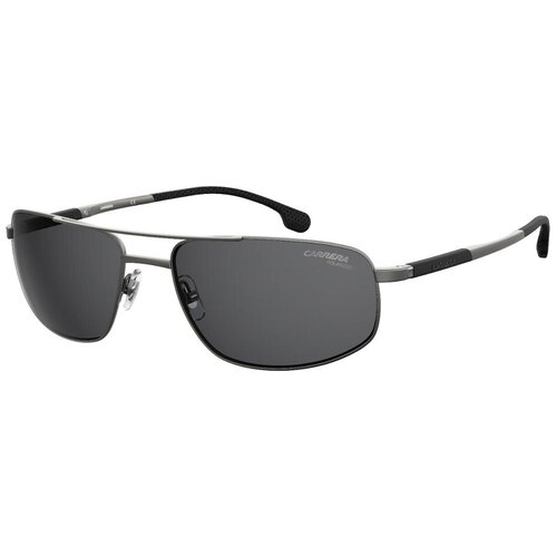 Солнцезащитные очки CARRERA Carrera CARRERA 8036/S R80 M9 8036/S R80 M9, серебряный, серый