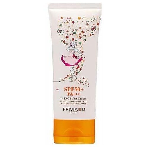 Privia крем V-Face Sun Cream SPF 50, 60 мл