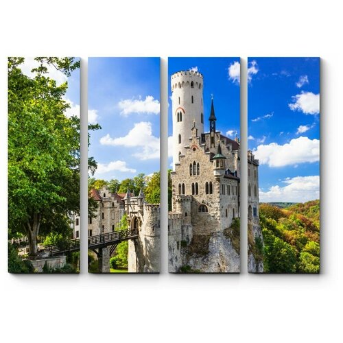Модульная картина Красивый замок в Германии190x143