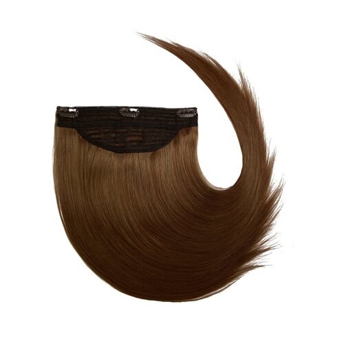 Hairshop Волосы на заколках Джульетта 6.0 (6) прямая 40 см 60гр. (Темно-русый)