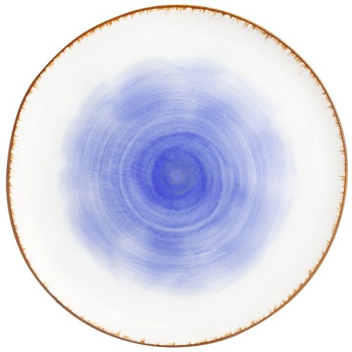 Тарелка для закуски 18,2х18,2х2 см Elan Gallery Кантри, фиолетовая