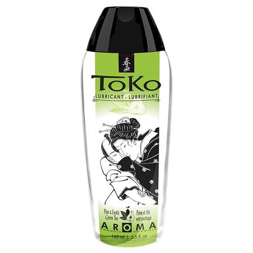 Гель-смазка  SHUNGA Toko Aroma, 220 г, 165 мл, груша/зелёный чай, 1 шт.