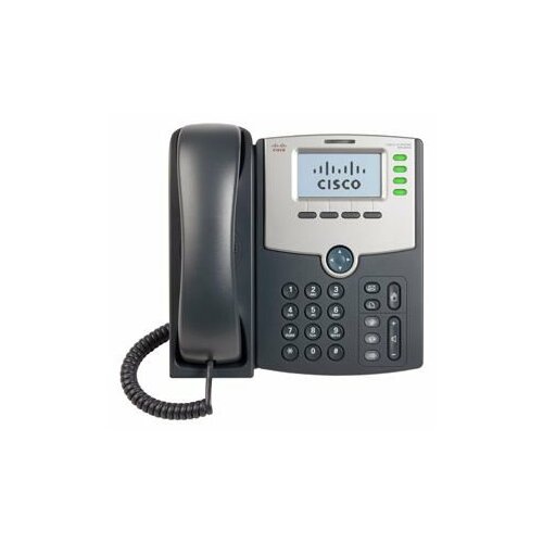 VoIP-телефон Cisco SPA504G черный/серебристый