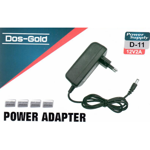Сетевой адаптер (блок питания) Dos-Gold D-11 12V2A