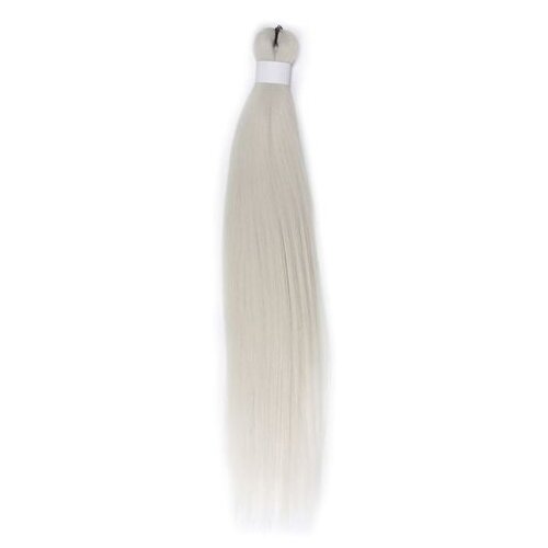 Queen Fair пряди из искусственных волос Sim-Braids, светло-серый