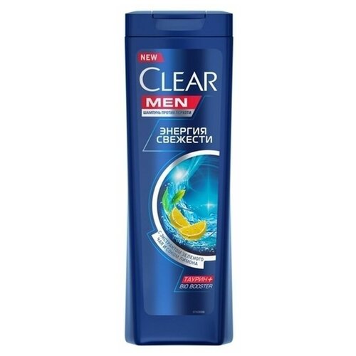 Clear Men Шампунь Энергия свежести против перхоти 400мл