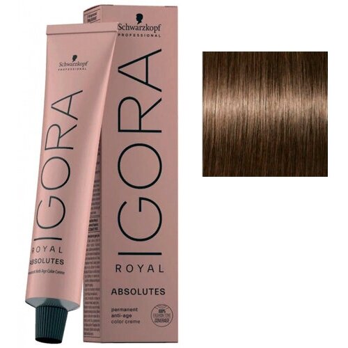 Schwarzkopf Professional Royal крем-краска Absolutes, 7-140 средний русый сандрэ бежевый натуральный, 60 мл