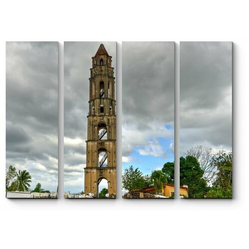 Модульная картина Старинная башня130x98