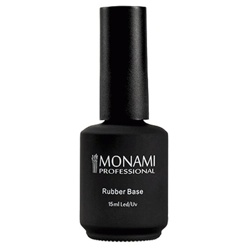 Monami Базовое покрытие Rubber Base, blushing brid , 15 мл