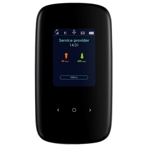 Wi-Fi роутер ZYXEL LTE2566-M634, черный