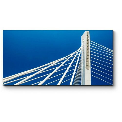 Модульная картина Белоснежный мост 90x45