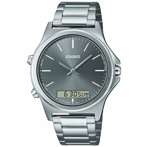 Наручные часы CASIO Collection MTP-VC01D-8E, мультиколор, серебряный