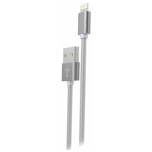 Кабель USB iPhone Lightning Hoco X2 <серый>