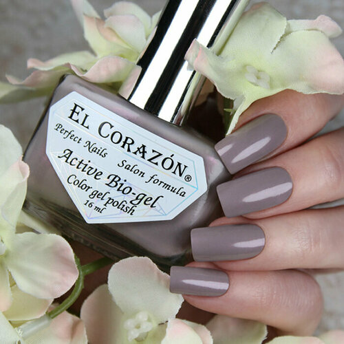 El Corazon лечебный лак для ногтей Активный Био-гель №423/20 Shimmer 16 мл