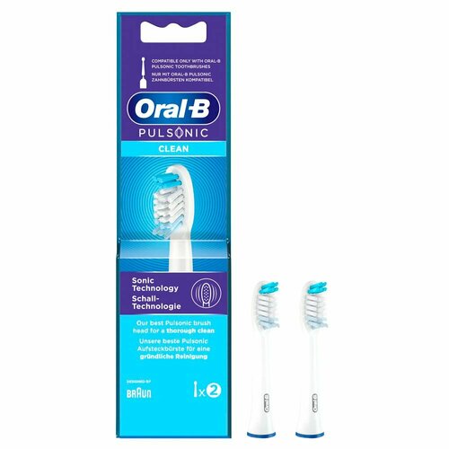 Насадки Braun Oral-B Pulsonic Clean (2 шт)