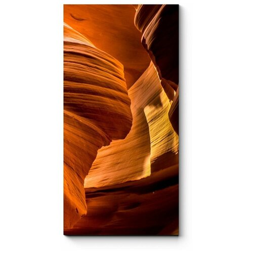 Модульная картина Прекрасные цвета каньона 50x100