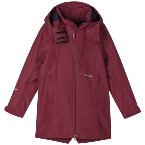 Куртка Reima, размер 110, бордовый, красный