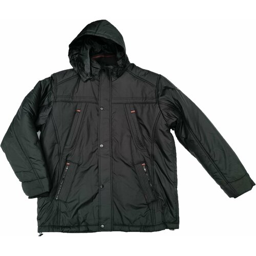 Куртка Olser, размер 7XL(64), черный