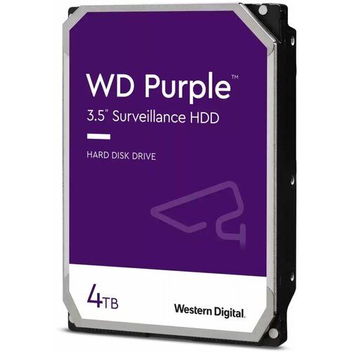 Жесткий диск 3.5" SATA3 4Тб WD Purple 5400rpm 256mb ( WD43PURZ )