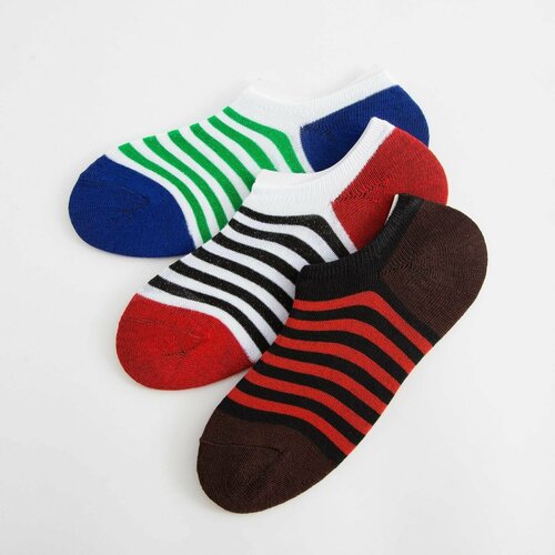 Носки Minaku, размер 43, красный, черный, зеленый