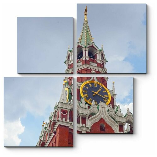 Модульная картина Спасская Башня, Москва 50x50