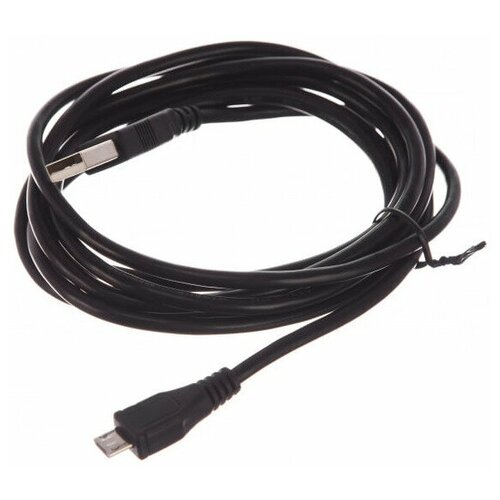 Кабель USB 2.0 Pro Gembird CCP-mUSB2-AMBM-6, AM/microBM 5P, 1.8м, позол. конт, черный, пакет
