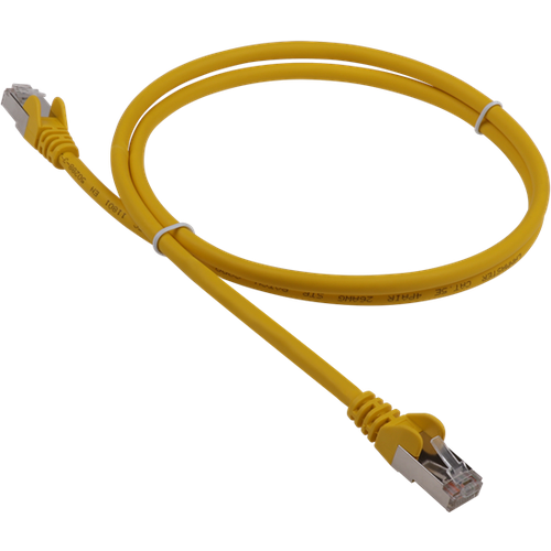 Патч-корд LANMASTER LSZH FTP кат.5e, 7.0 м, желтый (LAN-PC45/S5E-7.0-YL)