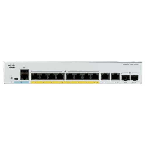 Коммутатор Cisco Catalyst C1000-8P-2G-L